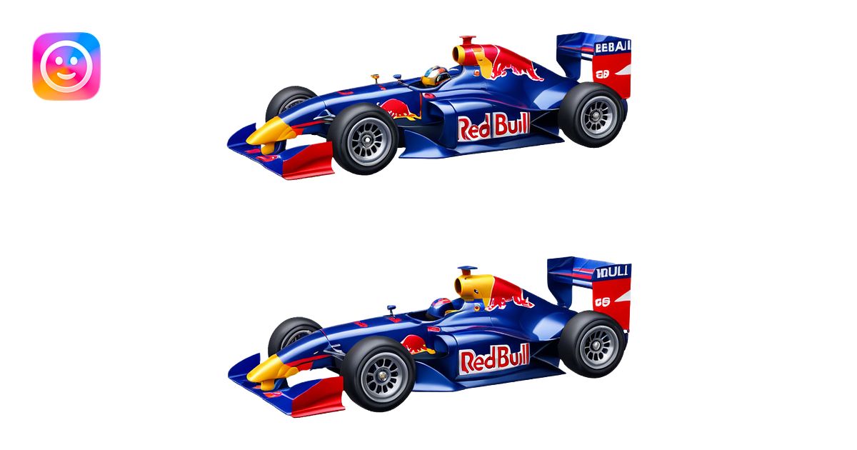Redbul car emoji | AI Emoji Generator