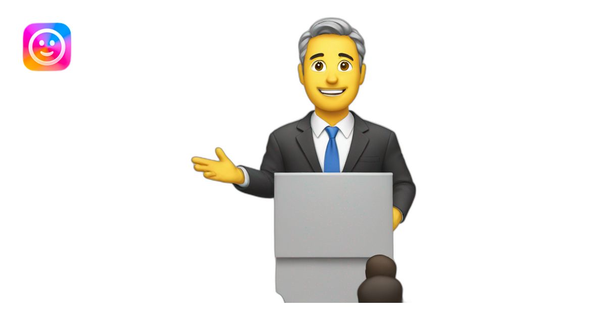 Presentation emoji | AI Emoji Generator