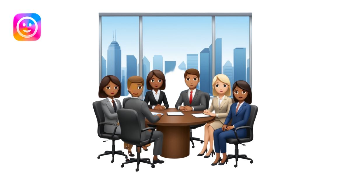 meeting emoji | AI Emoji Generator