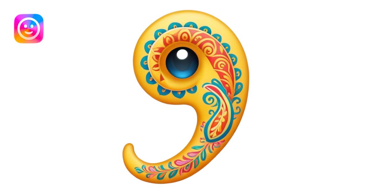 paisley emoji | AI Emoji Generator