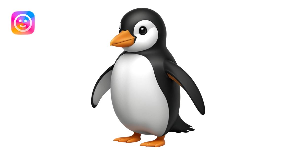 penguin side emoji | AI Emoji Generator