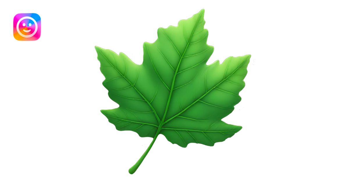 leaf emoji | AI Emoji Generator