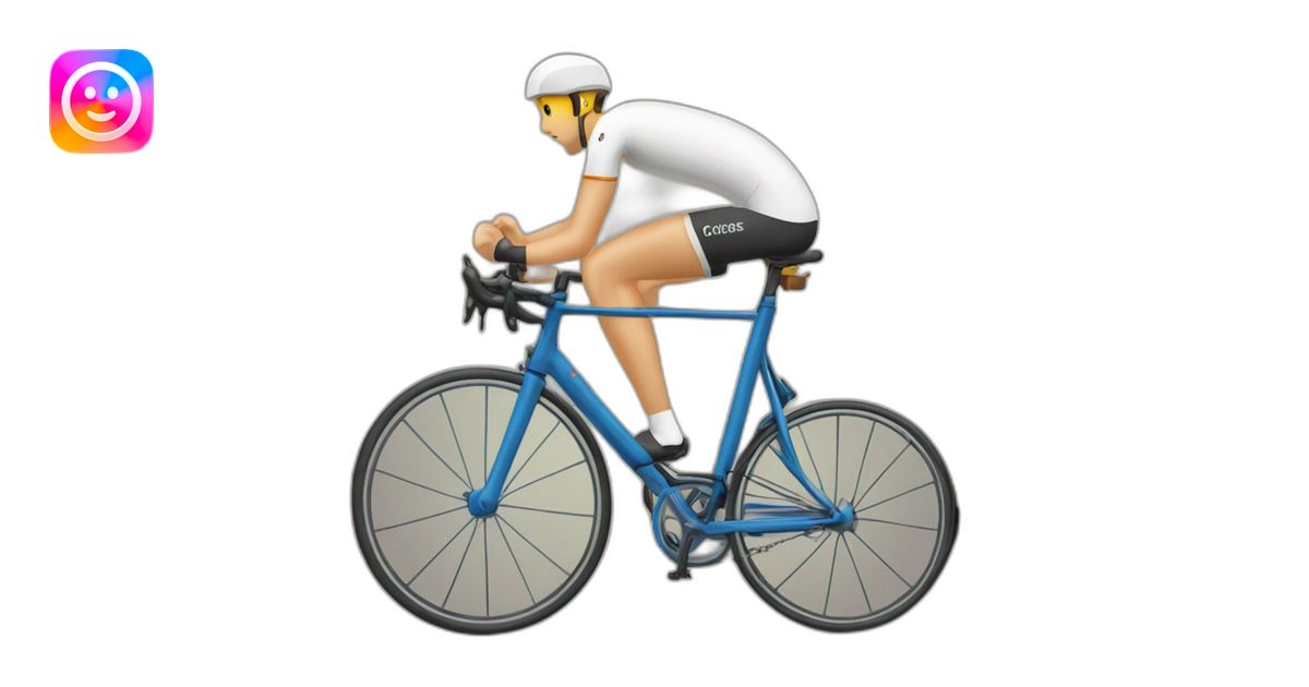Velo canione de cyclo crosse emoji | AI Emoji Generator