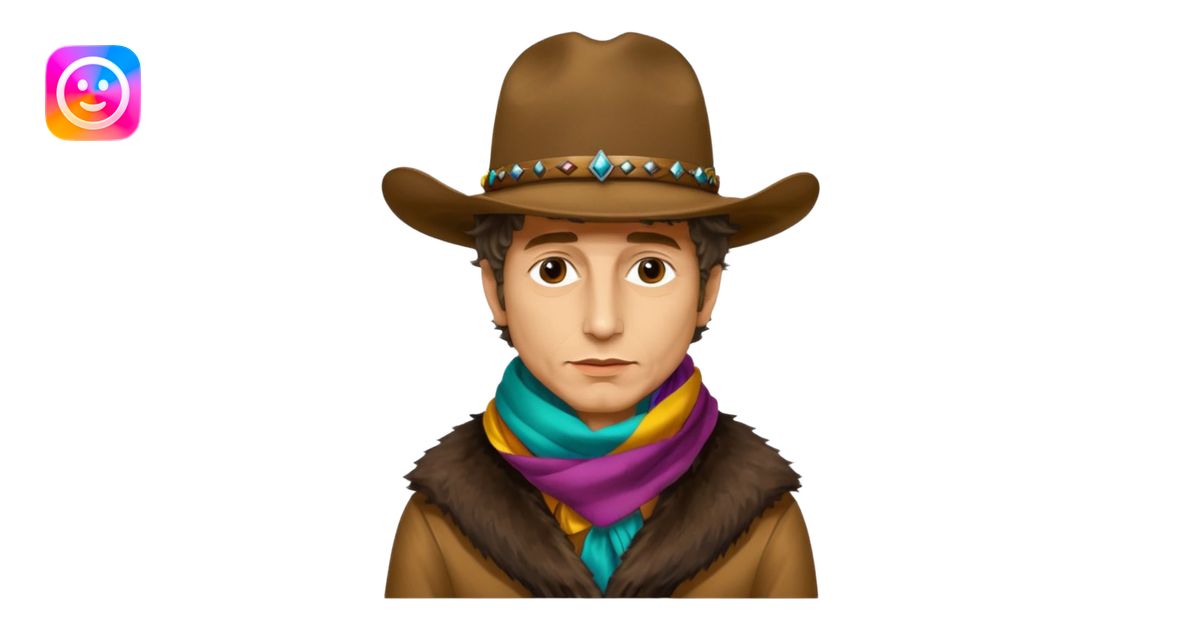realistic cinematic Bob Dylan profile portrait with dirty cowboy hat on ...