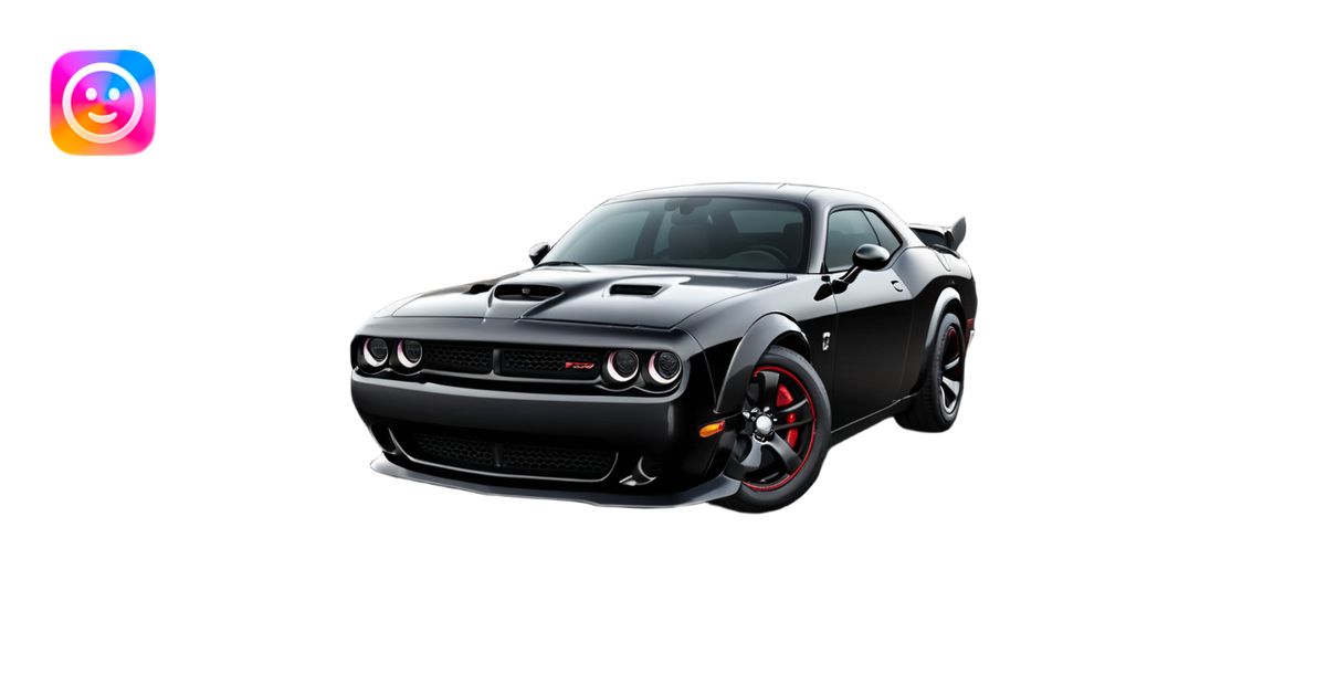 Dodge hell cat emoji | AI Emoji Generator