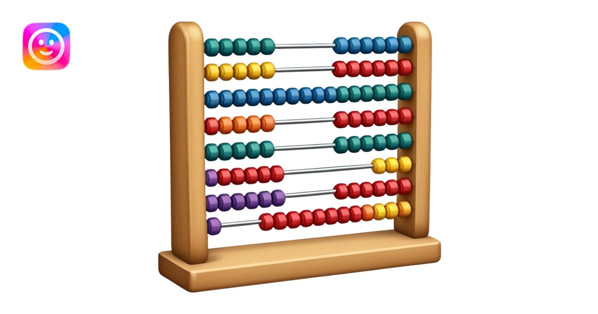 abacus counting device emoji | AI Emoji Generator