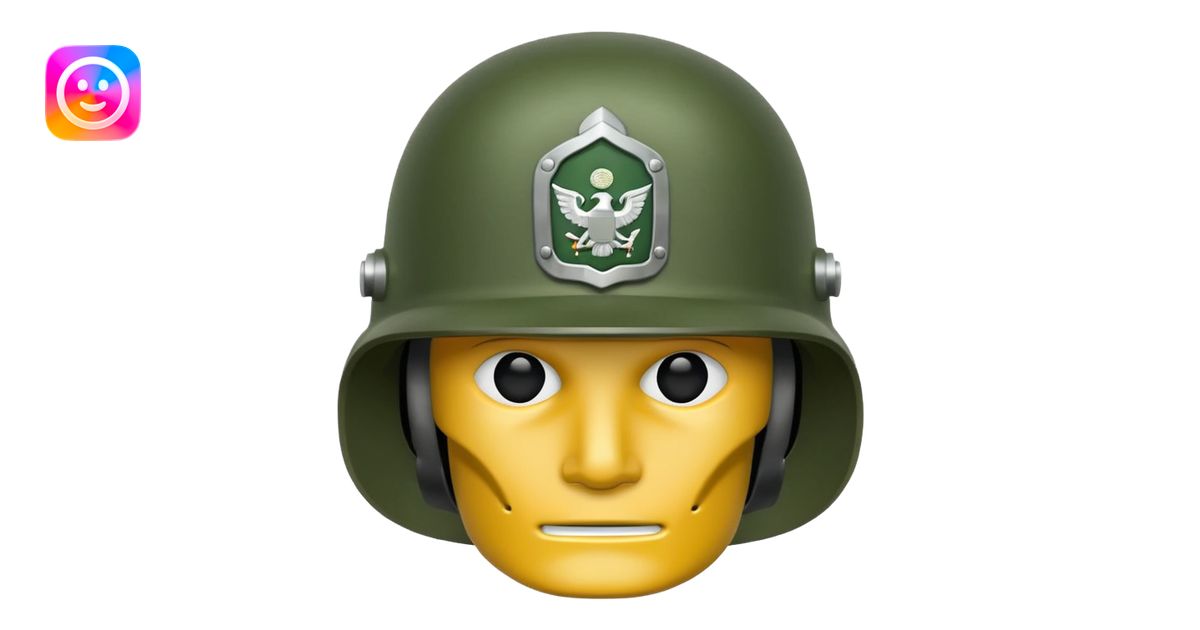 military helmet emoji | AI Emoji Generator