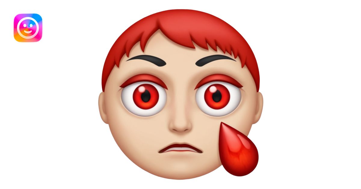 red eye emoji | AI Emoji Generator