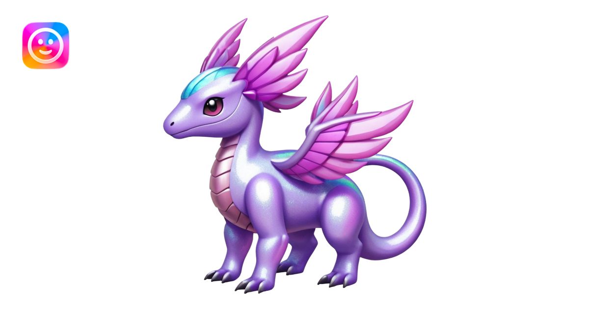 glitter pokemon palkia emoji | AI Emoji Generator