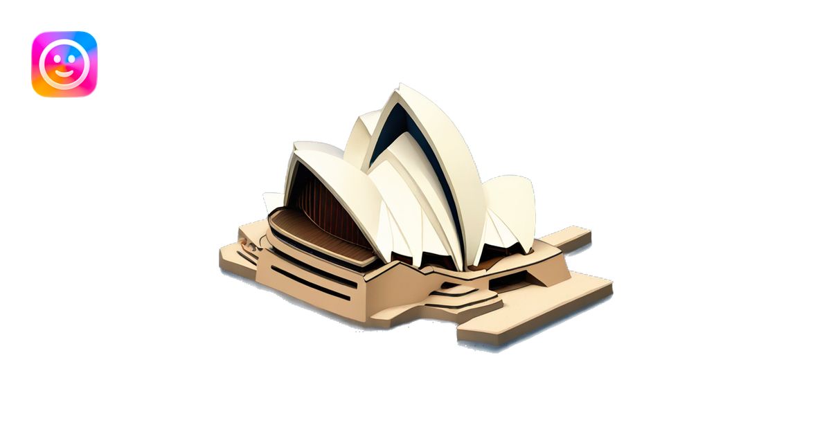 Sydney opera house emoji | AI Emoji Generator