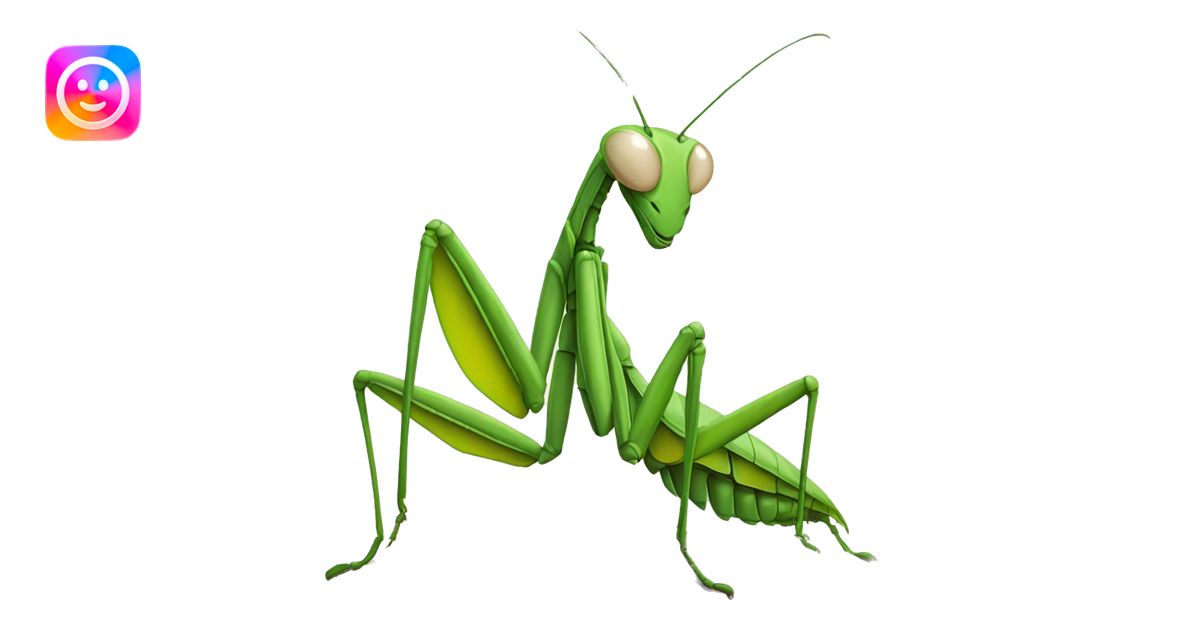 Praying Mantis emoji | AI Emoji Generator