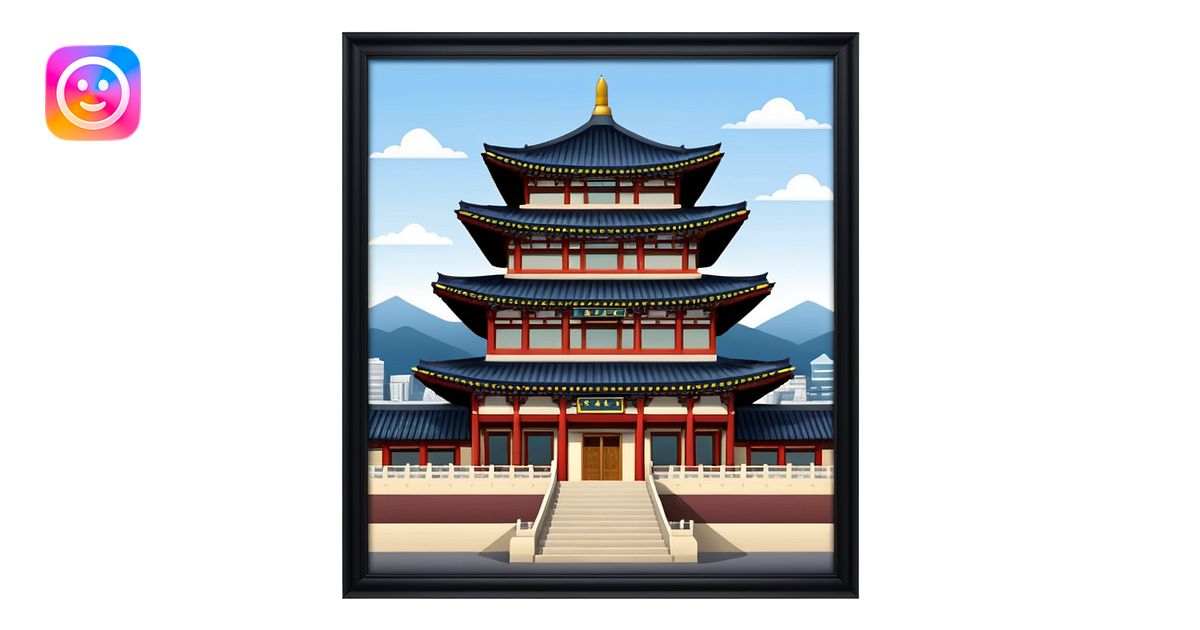 Seoul palace emoji | AI Emoji Generator