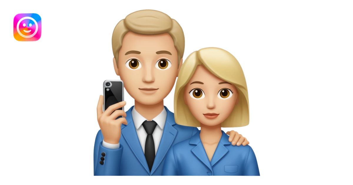 take photos with the wax figures emoji | AI Emoji Generator