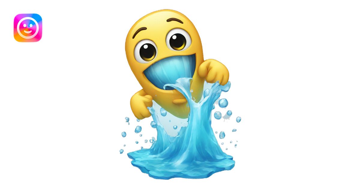 water emoji | AI Emoji Generator