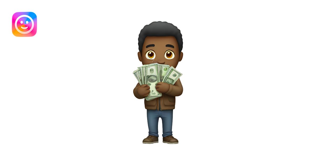 guy with money in the hands emoji | AI Emoji Generator
