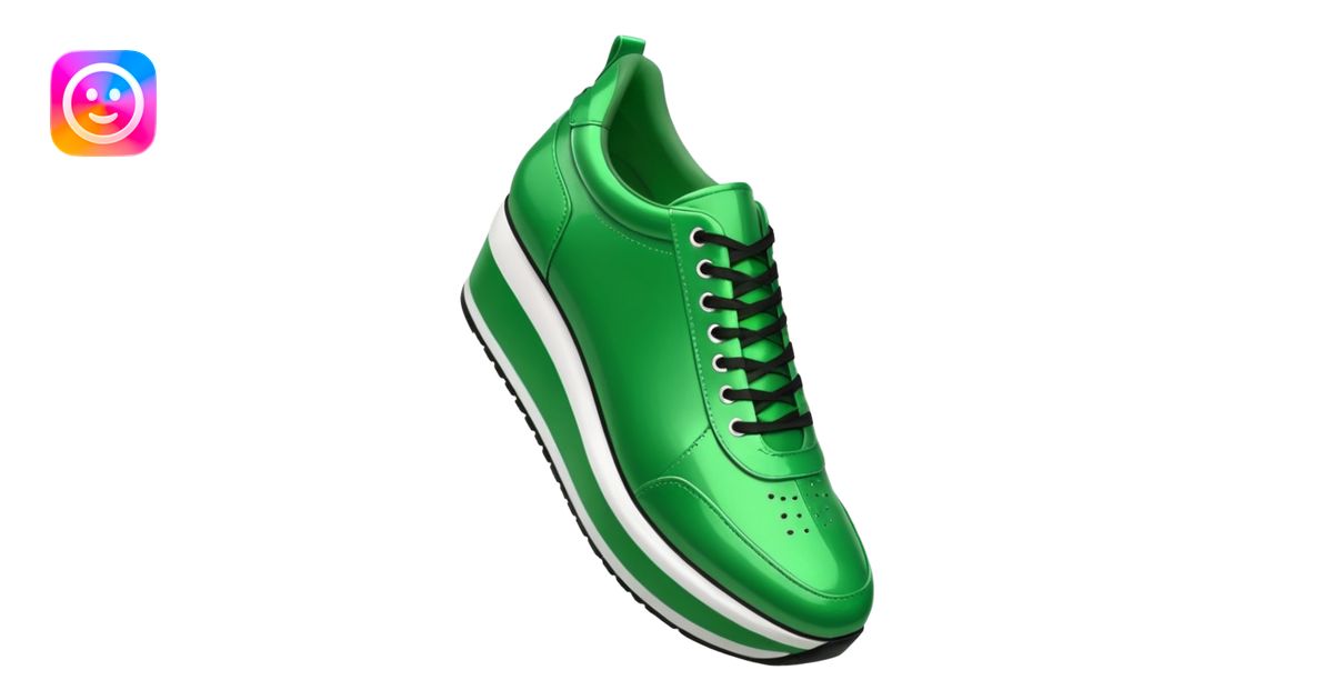 Elphaba sneakers emoji | AI Emoji Generator