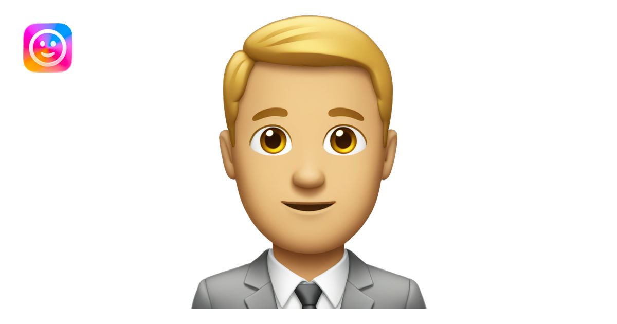 Business man emoji | AI Emoji Generator