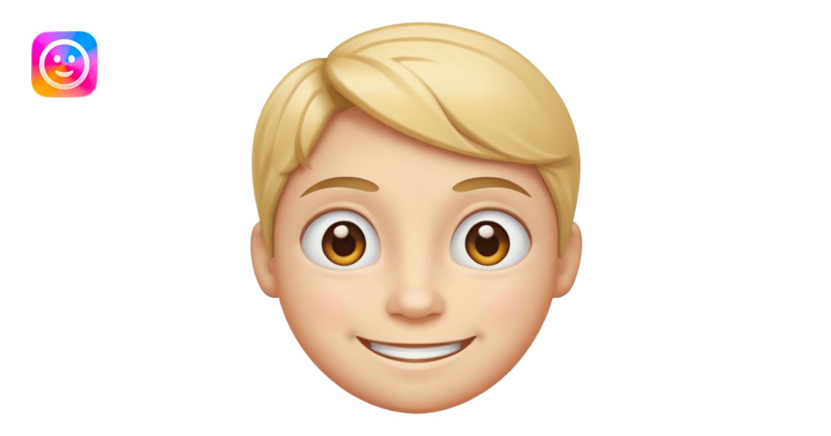Round face and crossed eyes and smile emoji | AI Emoji Generator