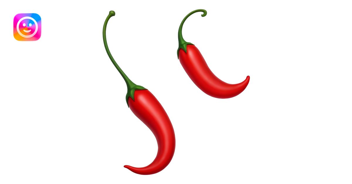 Sexy chilli emoji | AI Emoji Generator
