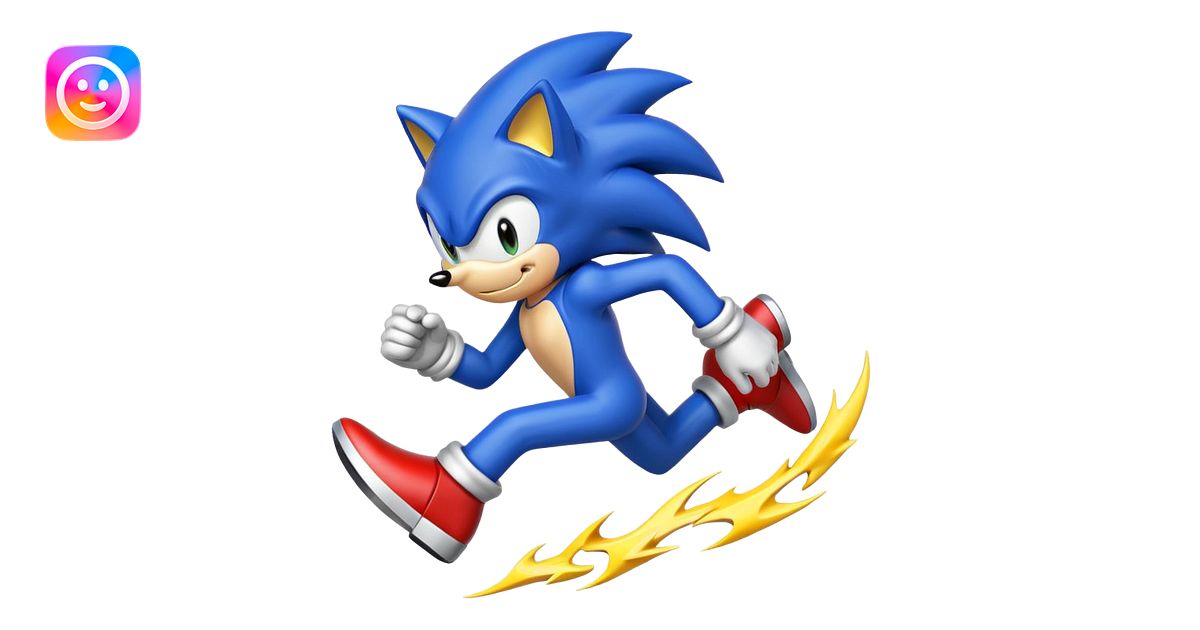 Super sonic emoji | AI Emoji Generator