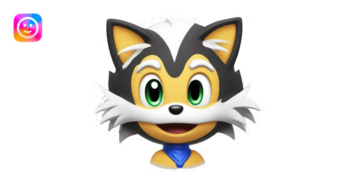 tails sonic emoji | AI Emoji Generator