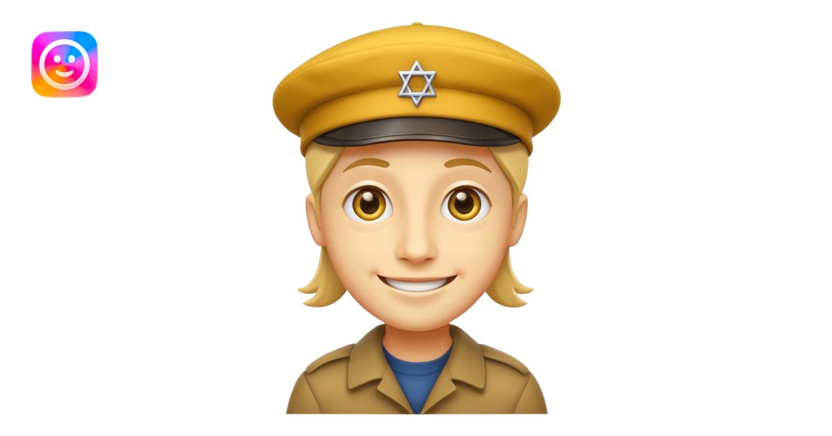 Smile face klasyczny ten żółty, klasyczna emotka messengerowa, lecz z ...