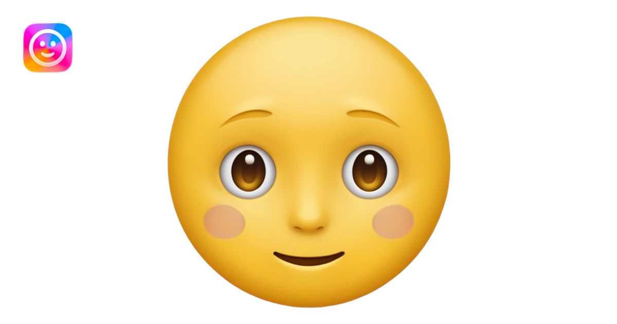 Emoji, yellow round neutral face emoji | AI Emoji Generator