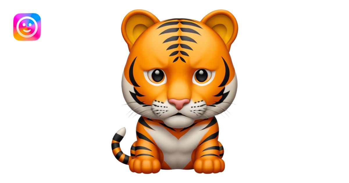 Tiger l emoji | AI Emoji Generator
