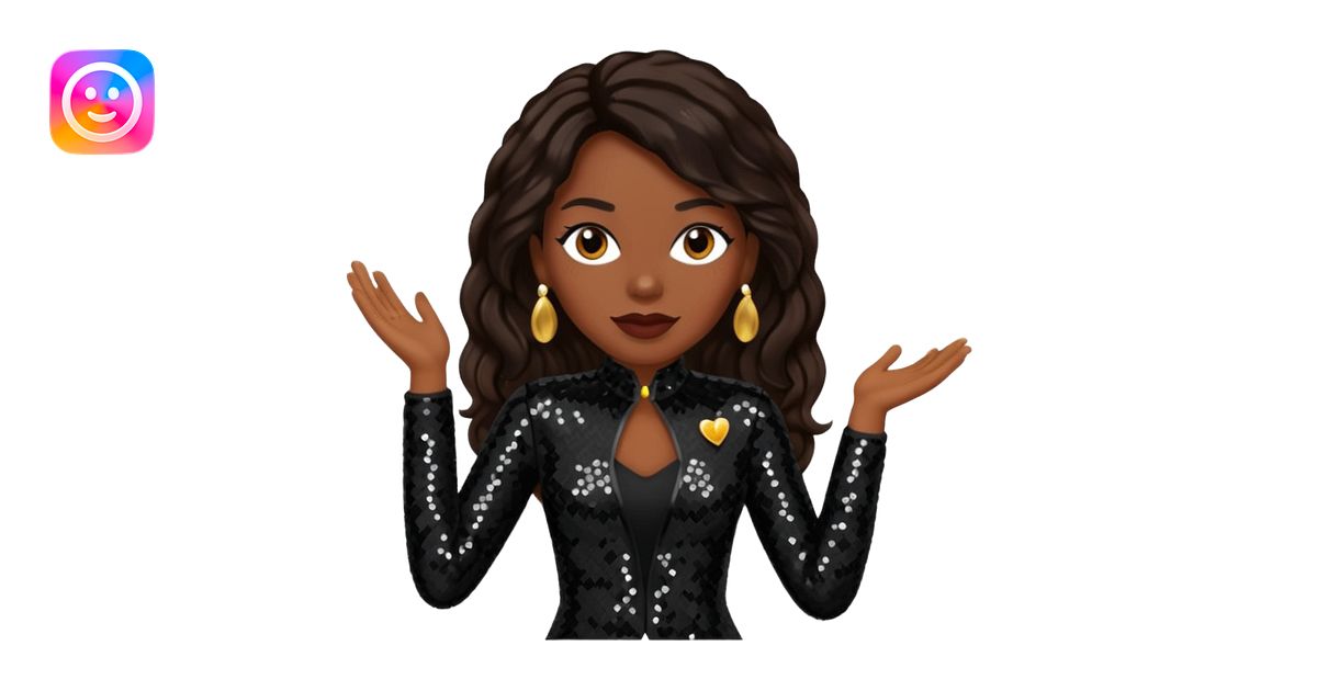 Maxine Jones from En Vogue with long dark brown hair, black sequin ...