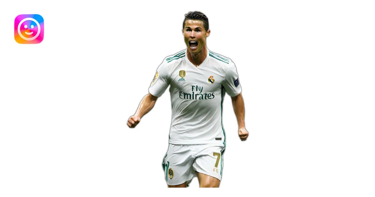 Cristiano Ronaldo célébration emoji | AI Emoji Generator