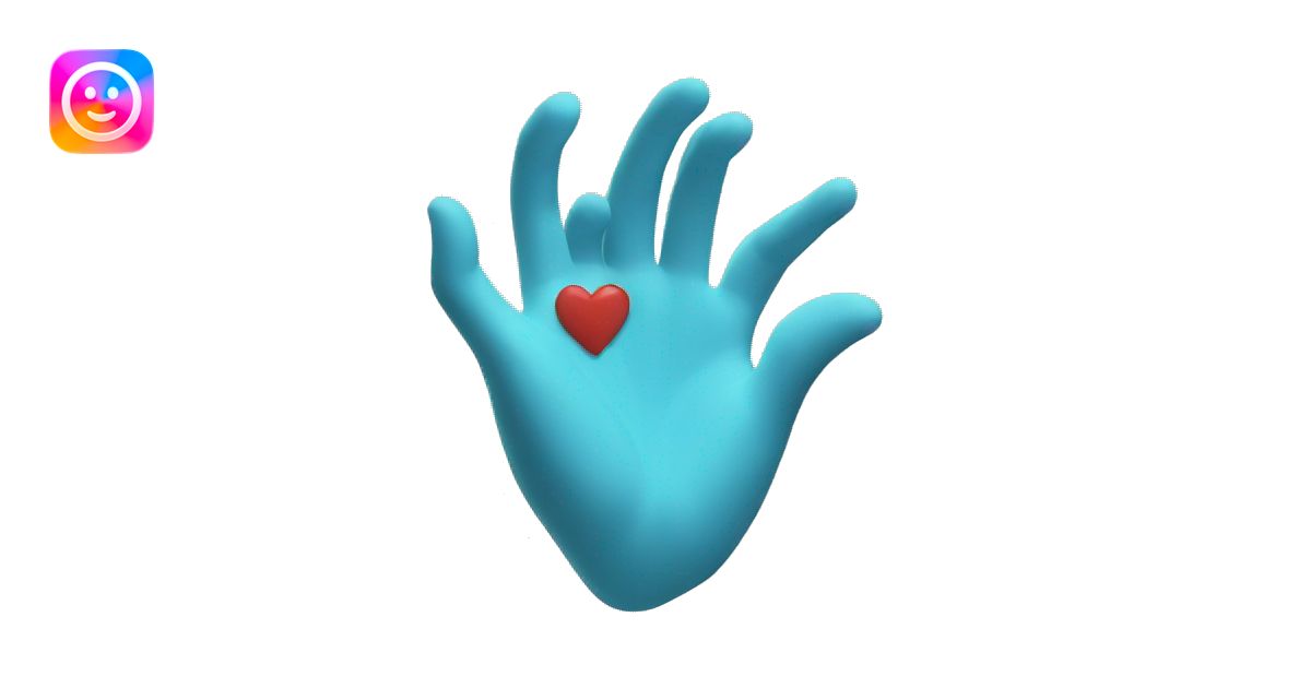 heart made with hands genz emoji | AI Emoji Generator