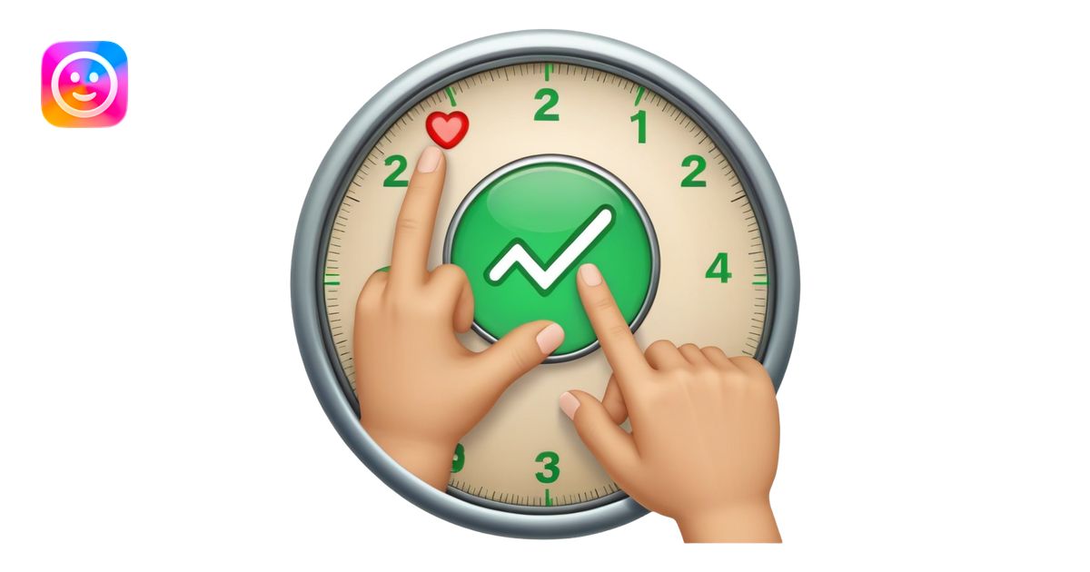 A cartoon hand with finger checking off a green checkbox inside a ...