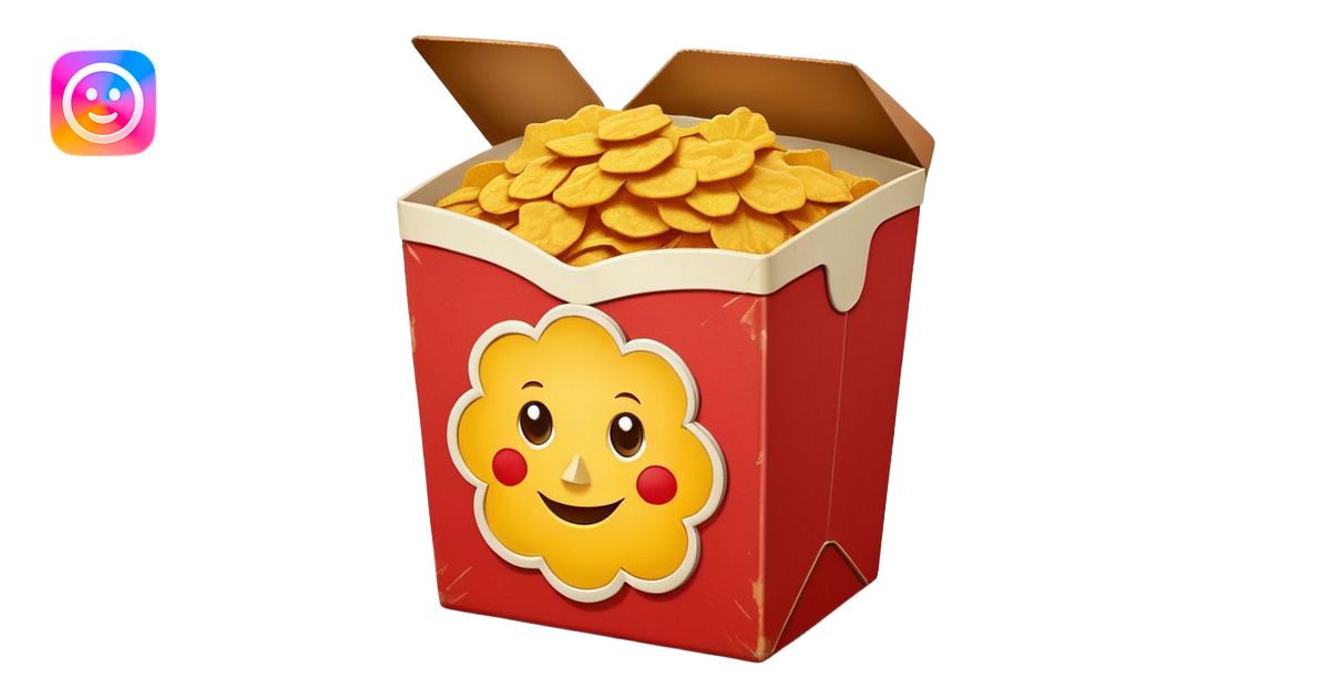 corn flake box emoji | AI Emoji Generator