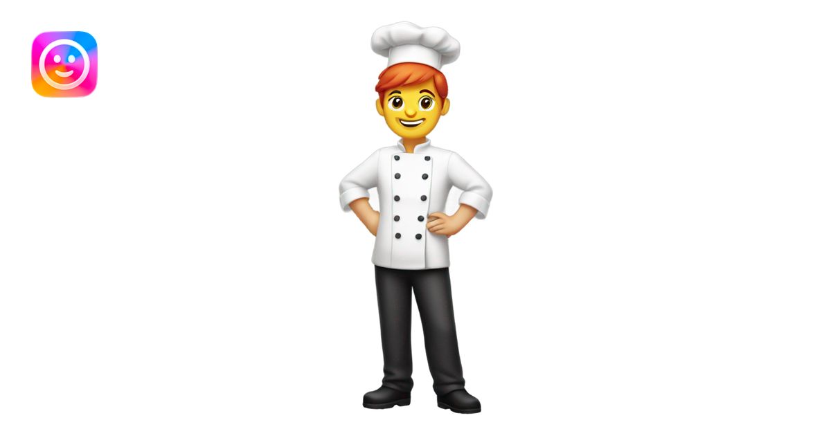 short red haired chef emoji | AI Emoji Generator
