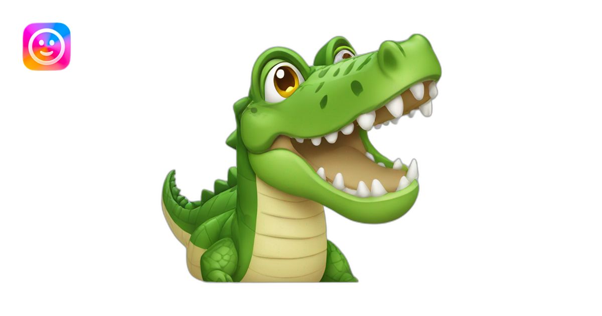 crocodile emoji | AI Emoji Generator
