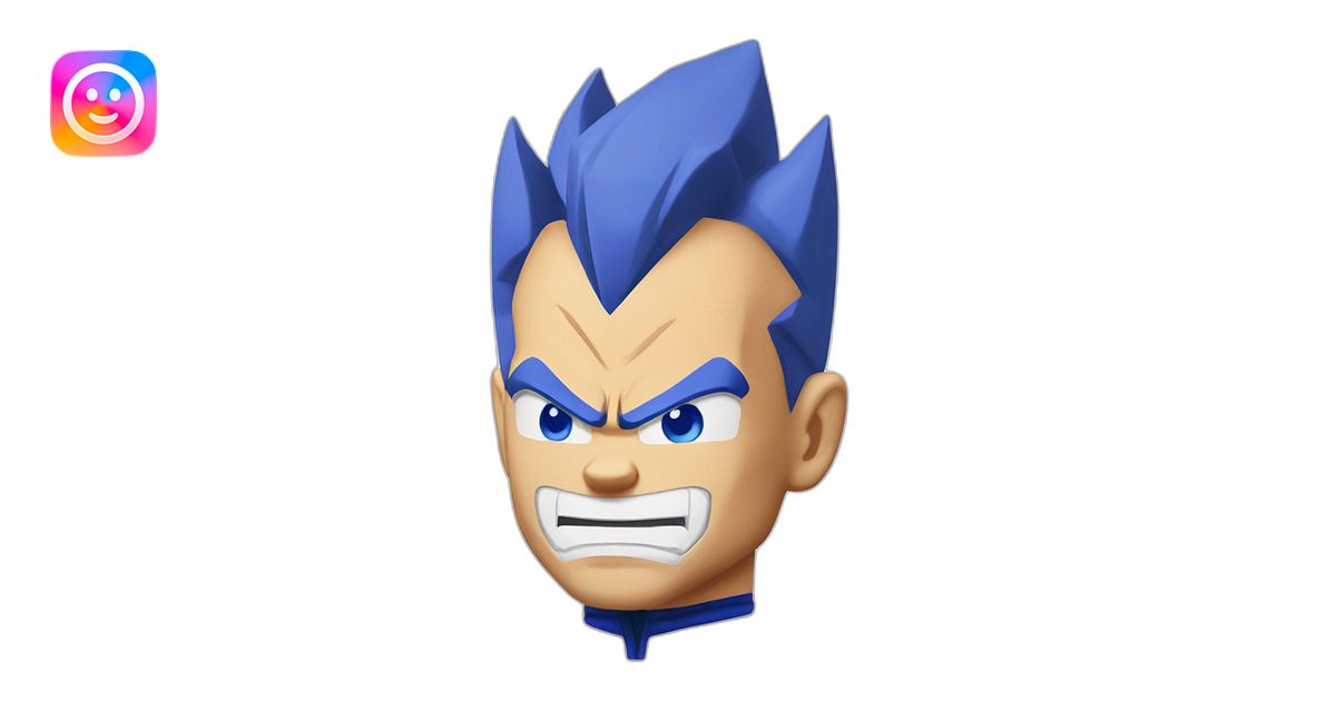 Vegeta emoji | AI Emoji Generator