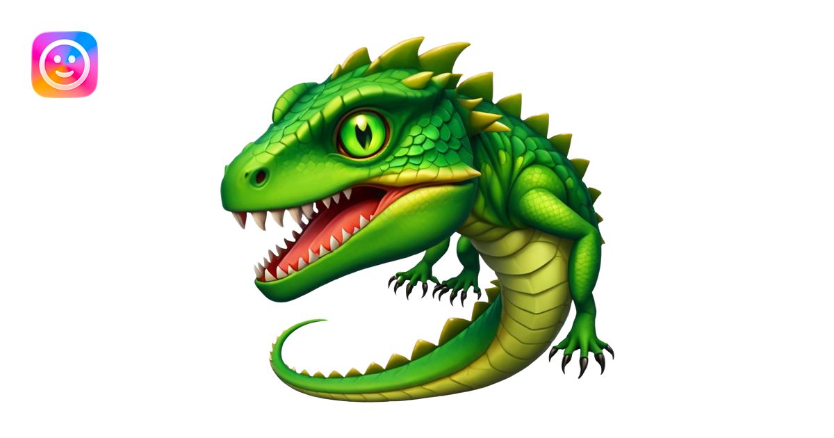 mutant lizards emoji | AI Emoji Generator