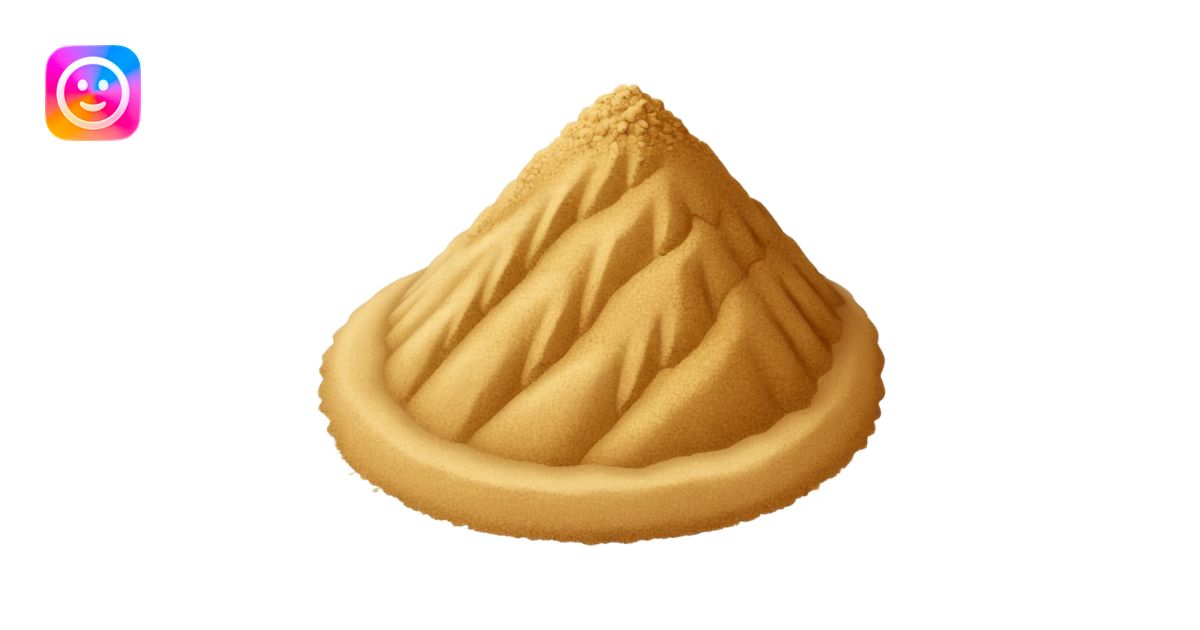 sand emoji | AI Emoji Generator