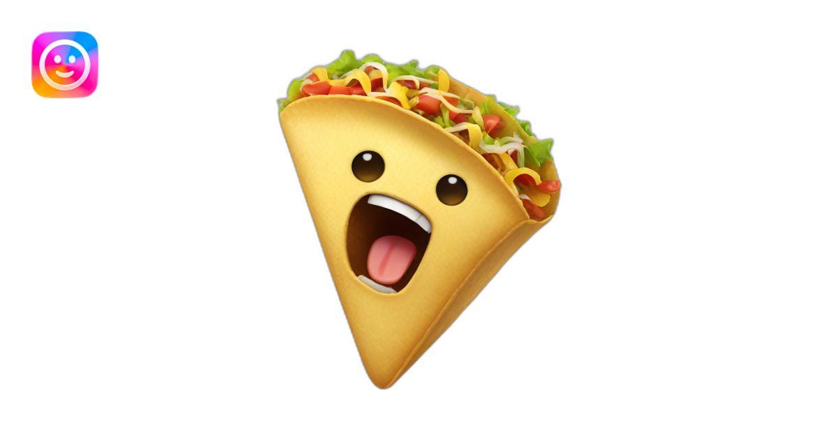 screaming taco emoji | AI Emoji Generator