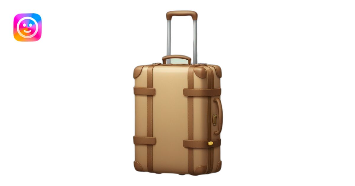 suitcase emoji | AI Emoji Generator