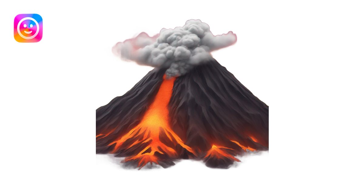 Volcano emoji | AI Emoji Generator