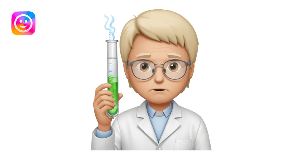 Frowns with Glasses, Disappointed Scientist: Lab coat, thin glasses ...