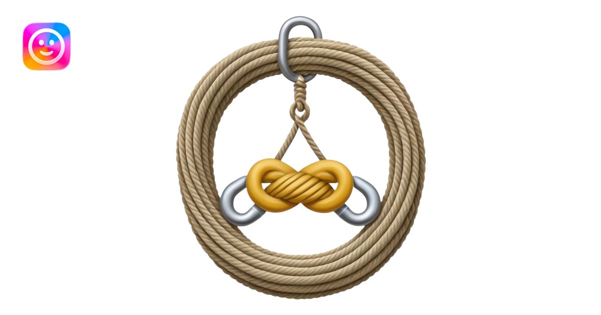 a sailor knot a rope to a metal hook emoji | AI Emoji Generator
