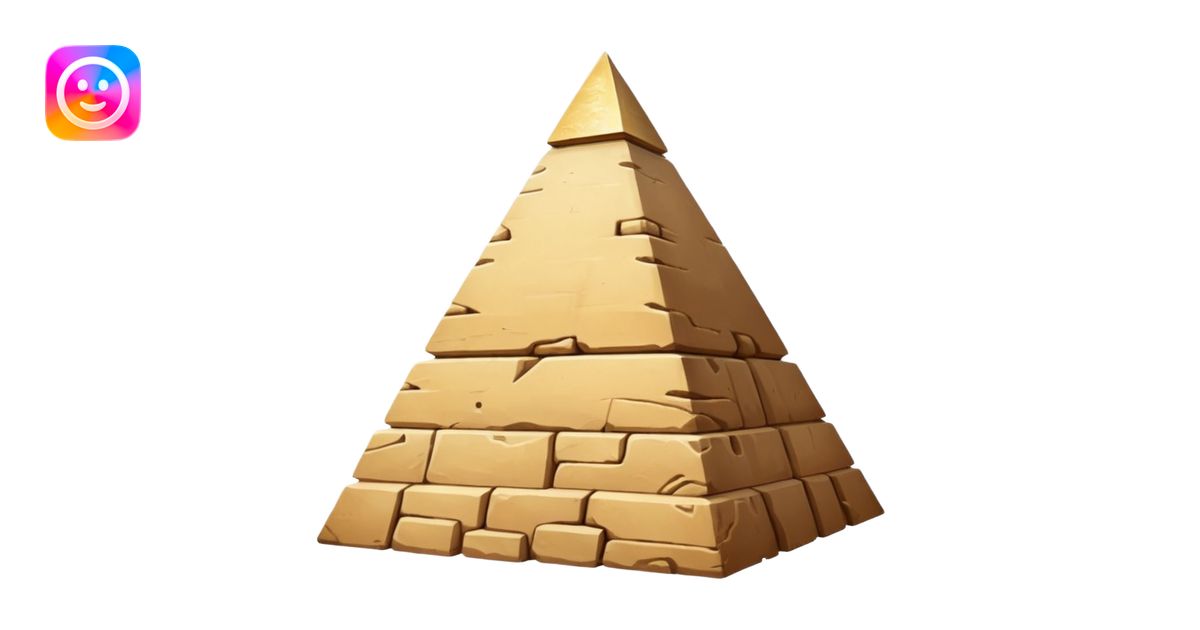 pyramid emoji | AI Emoji Generator