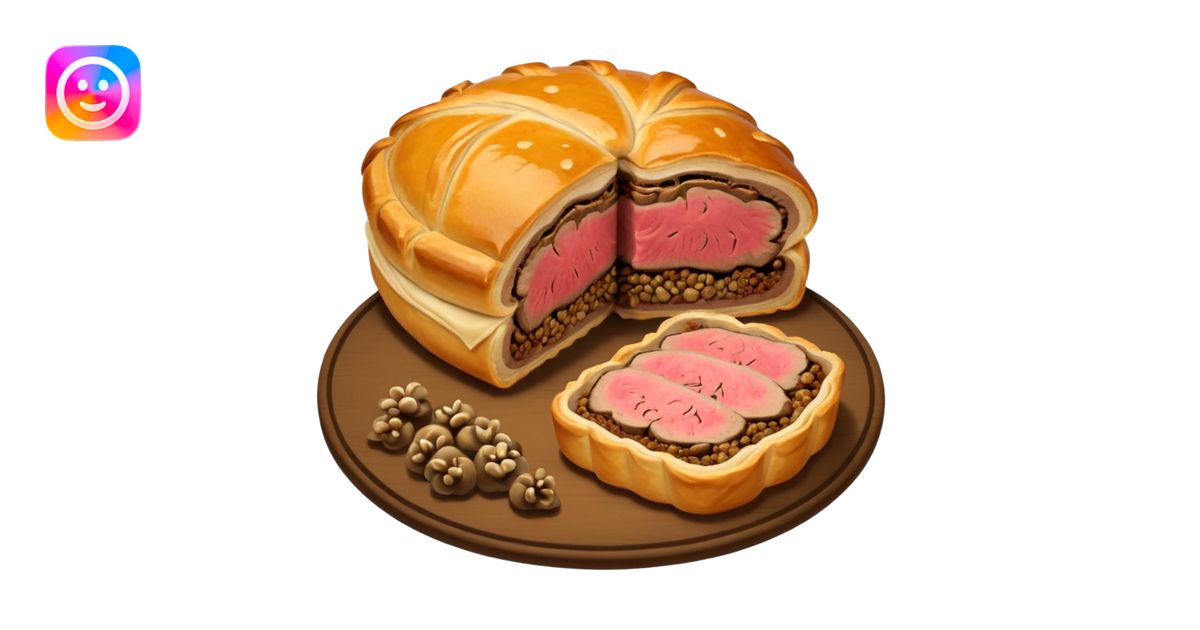 Beef Wellington emoji | AI Emoji Generator