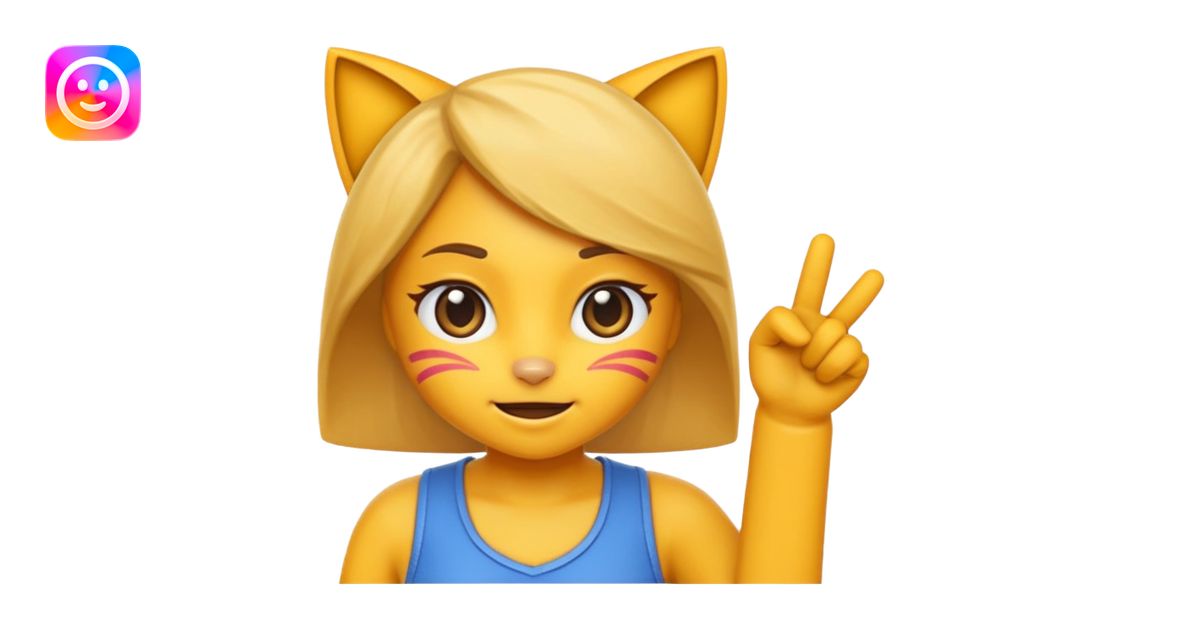 Emojis of the video game character, Kat, from the video game Geavity ...