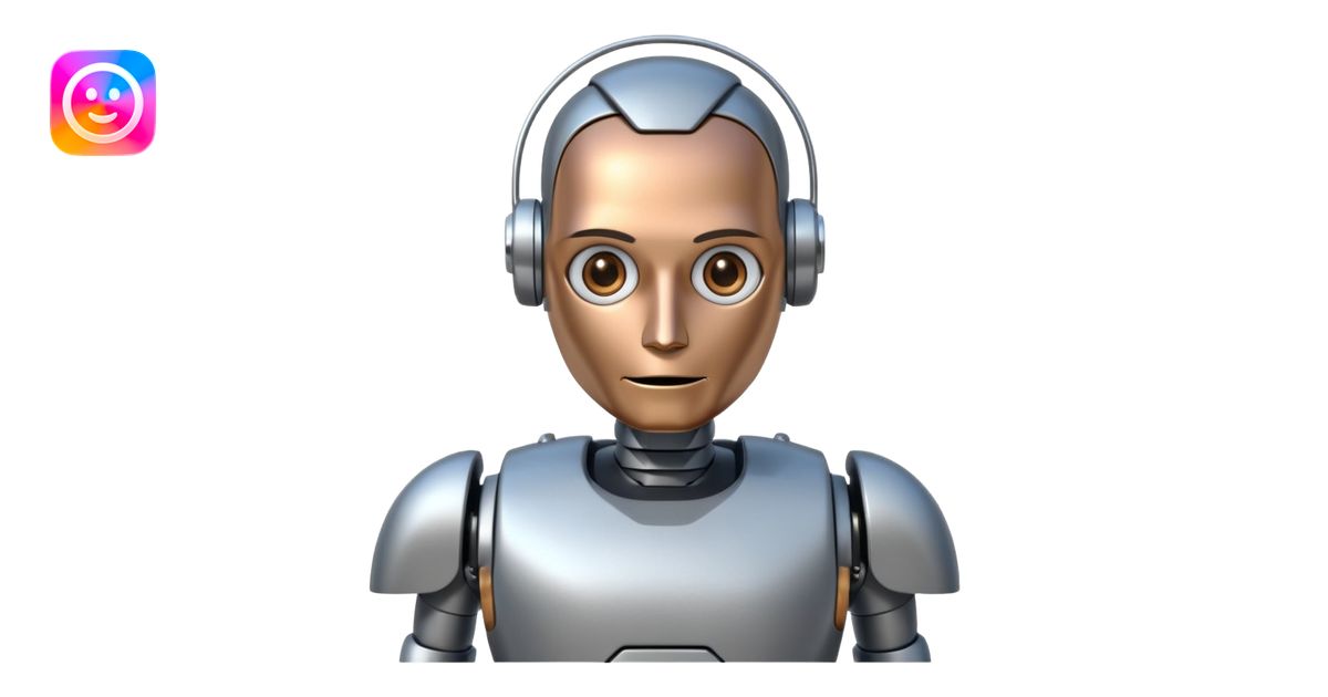 robot teacher with broad emoji | AI Emoji Generator