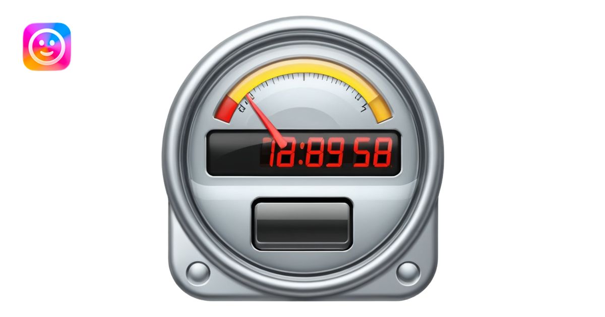 generate rolled out meter emoji | AI Emoji Generator