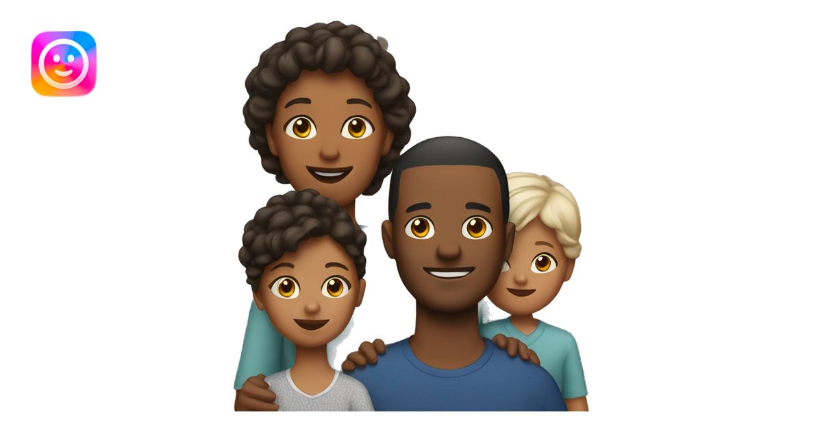Family from Iowa emoji | AI Emoji Generator