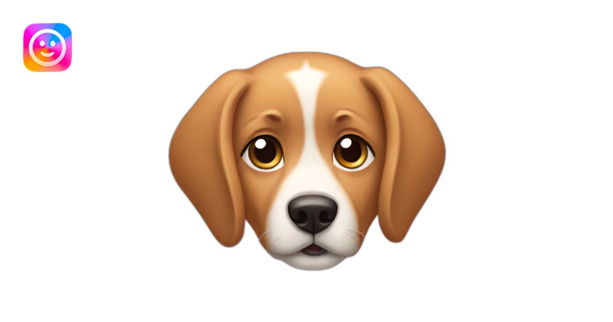 Perrito emoji | AI Emoji Generator